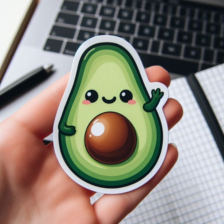 Avocado Stickers – Sharekkna Online