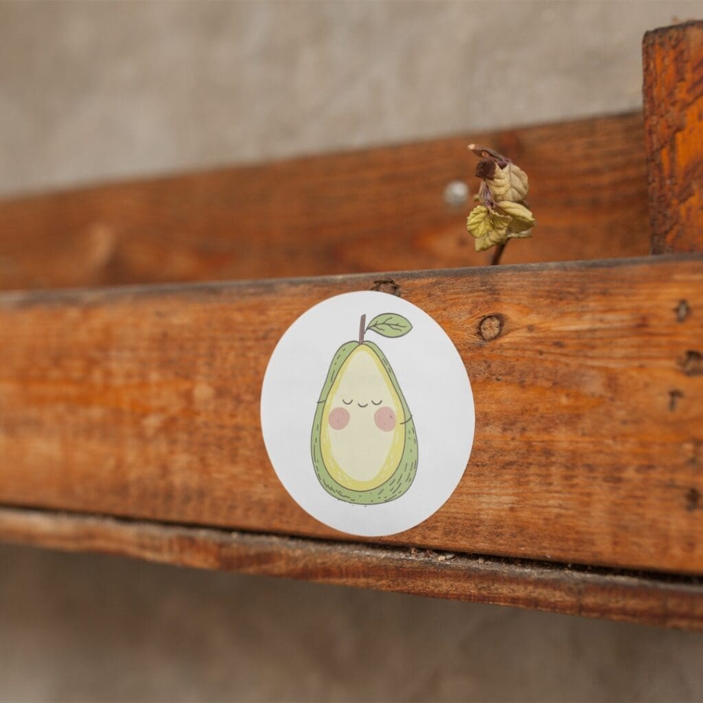 Avocado Stickers – Sharekkna Online