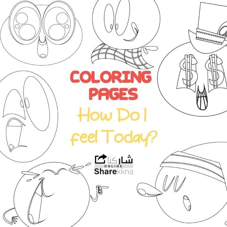 How Do I Feel Today Coloring Pages – Sharekkna Online